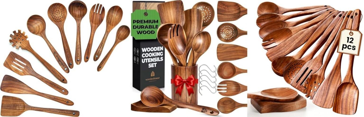 Top 5 Wood Utensils Sets: Your Kitchen Buying Guide